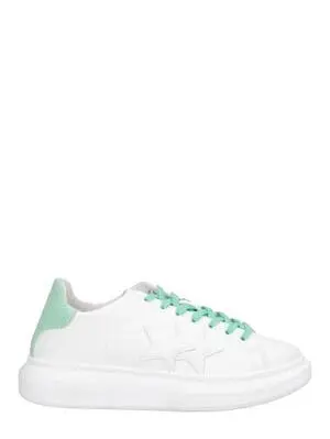 2STAR Leather Low-top Sneakers - White