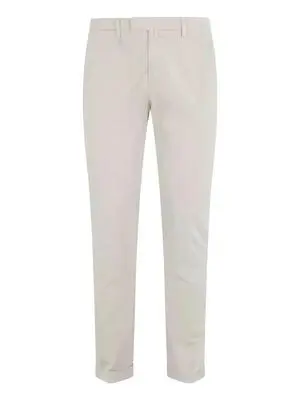 BRIGLIA 1949 Cuffed Trousers - Neutrals