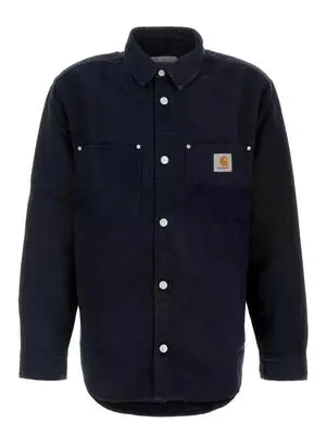 Carhartt Work In Progress Walter Button-fastening Overshirt - Blue