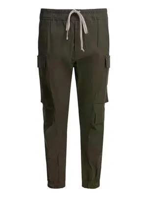 Rick Owens Drawstring Cargo Trousers Green