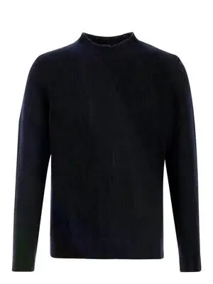 Fedeli Cashmere-silk Mock-neck Sweater - Black