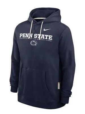 Nike Penn State Sideline Dri-fit College Pullover Hoodie - Blue