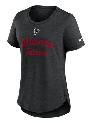 Nike Atlanta Falcons Script Nfl T-shirt - Black