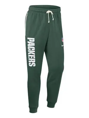 Nike Bay Packers Ground Game Sideline Dri-fit Nfl Taper Pants - Green