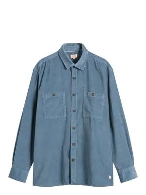 Armor Lux Corduroy Overshirt - Bluefin