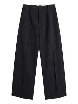 Acne Studios Pasant Vis Pinstripe Trouser - Navy