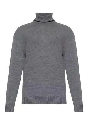 Paul & Shark Wool Turtleneck Sweater - Grey