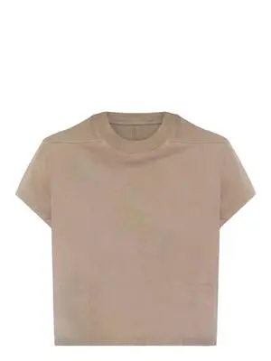 Rick Owens Short-sleeve T-shirt With Patch Pocket - Brown