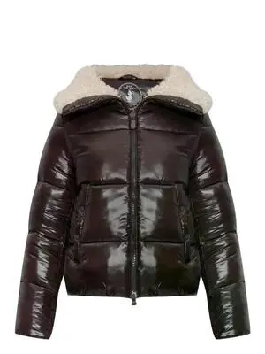 SAVE THE DUCK Quilted Padded Jacket - Brown