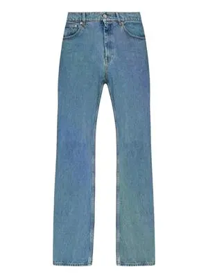 Vetements Denim Straight Leg Jeans - Blue