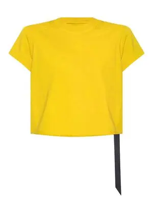 Rick Owens Short-sleeve Crew-neck T-shirt - Yellow