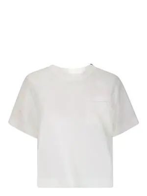 SACAI Pocket-Detail Short-Sleeve Pullover