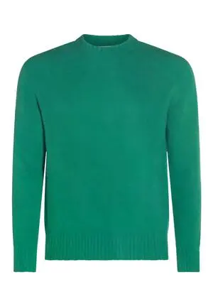 PIACENZA CASHMERE 1733 Crew-neck Wool Sweater - Green