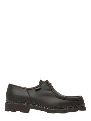 Paraboot Leather Lace-up Loafers - Brown