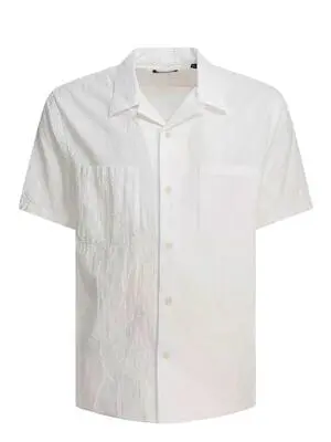 Vince Textured Pocket Shirt - White