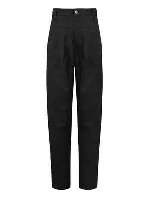 AMAPO Pleated-front Trousers - Black