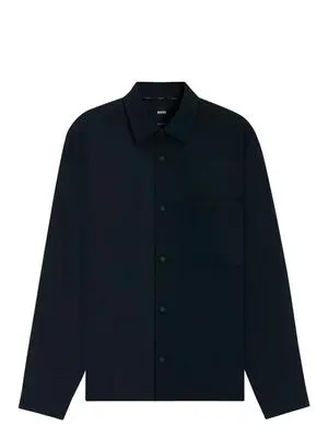 BOSS Button-up Long-sleeve Shirt - Black
