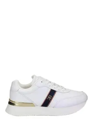 Tommy Hilfiger Leather Low-top Sneakers - White
