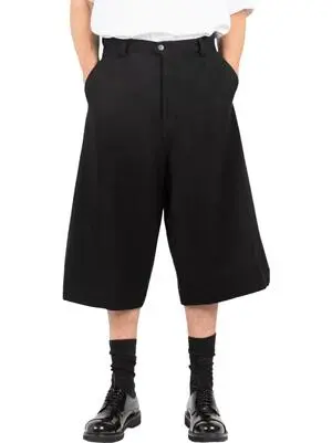 SOCIETE ANONYME Button-fly Tailored Shorts - Black