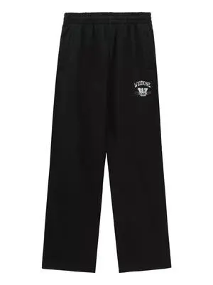 We11Done Logo Track Pants - Black