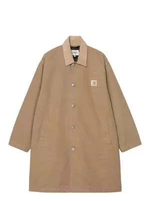 Carhartt Work In Progress Webster Corduroy-collar Cotton Jacket - Neutrals