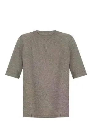 Rick Owens Short-sleeve Drawstring T-shirt - Grey