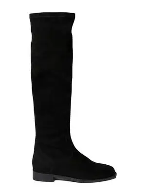 MARETTO Suede Knee-High Boots