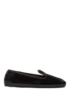 SENTIER Velvet Loafers - Brown
