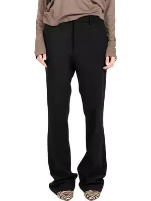 SOCIETE ANONYME Straight-leg Trousers With Pockets - Black