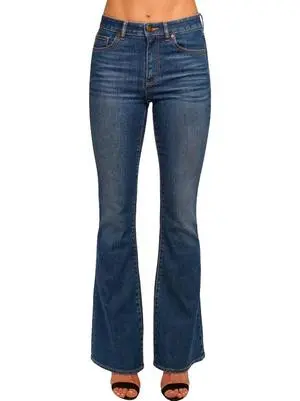 Ramy Brook Helena High-waist Flare-leg Jeans - Medium Wash