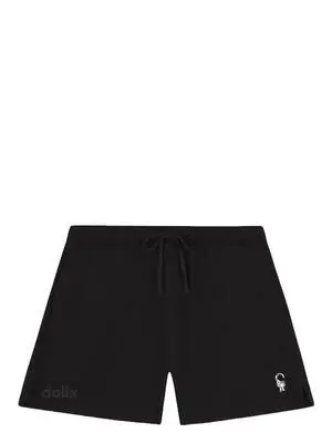 DALIX Midweight Active Shorts - Black