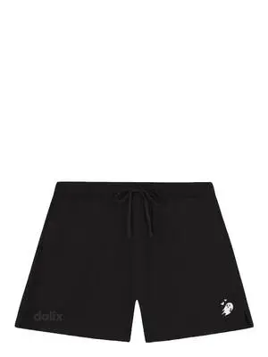 DALIX Midweight Active Shorts - Black
