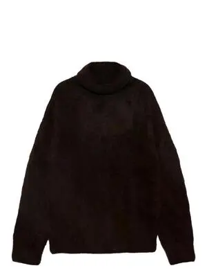 UMA WANG Turtleneck Sweater - Brown