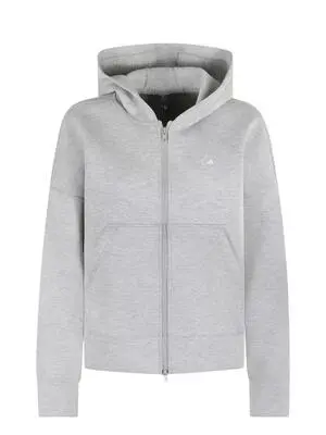 Adidas By Stella McCartney Hooded Zip-up Jacket - Grey