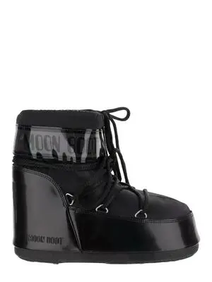Moon Boot Lace-up Boots - Black