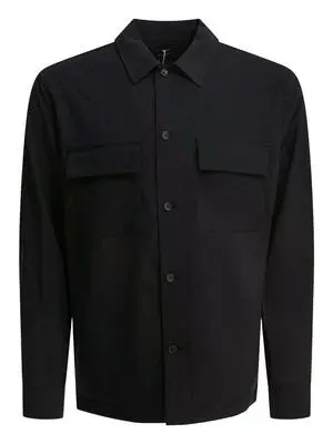 Vince Button-down Pocket Shirt - Black