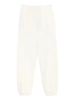 GOLDEN GOOSE Cotton Track Pants - White