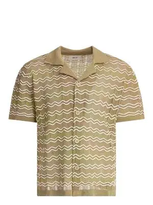 Nn07 Henry Short-sleeve Shirt - Neutrals