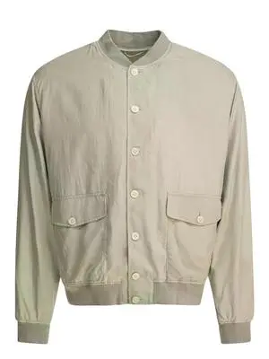 KAPTAIN SUNSHINE Button-fastening Bomber Jacket - Neutrals