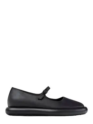 Camper Onda Leather Buckled Pumps - Black