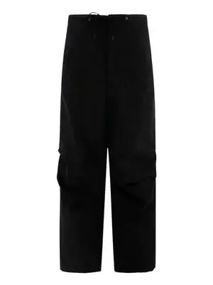 Nanamica Drawstring Cargo Trousers - Black
