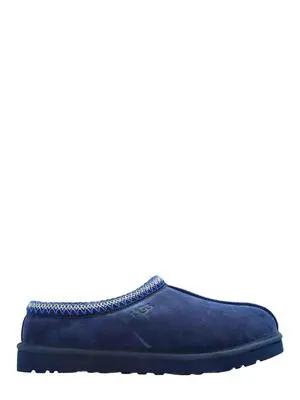 UGG Suede Stitched Slippers Blue