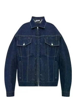 Vetements Zip-front Flap-pocket Jacket - Blue