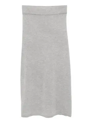 TOTEME Knitted Skirt - Grey