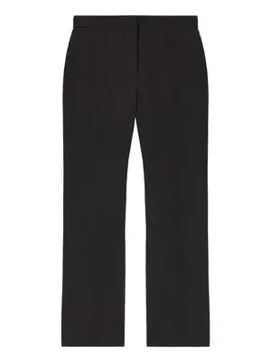 Alexander McQueen Wool Cigarette Trousers - Brown