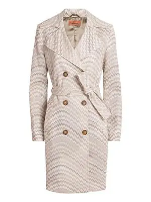 Missoni Zigzag Trench Coat - White