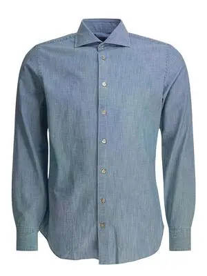BORRIELLO NAPOLI Cotton Denim Shirt