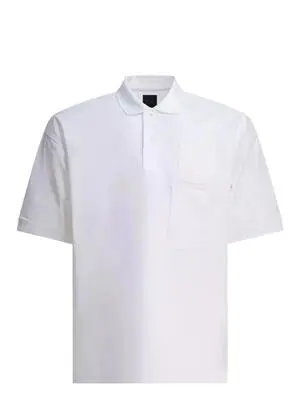 DAIWA PIER39 Double-pocket Polo Shirt - White