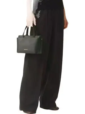Fabiana Filippi Elasticated-waistband Trousers - Black