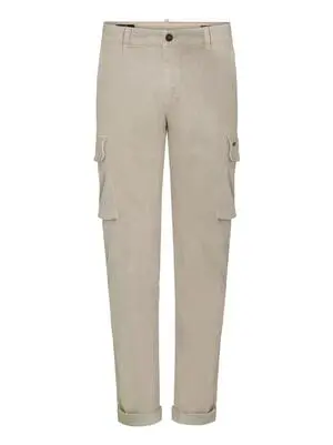 MASON'S Chile Cargo-pocket Pants - Neutrals